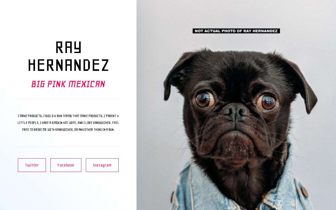 Ray Hernandez is Pretty (well makes things pretty)